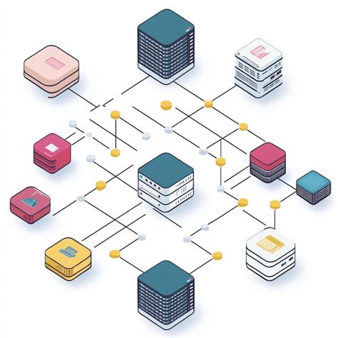 A Diagram Illustrating The Architecture Of A Distributed Database