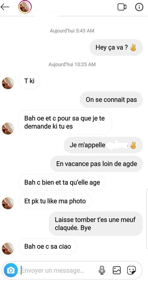 (Screen) ce genre de meuf sur instagram sur le forum Blabla 18-25 ans ...