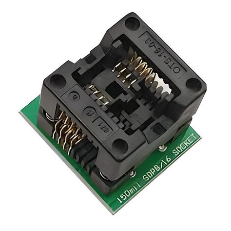 Sop8 Dip8 Sa602 Golden Plated Ic Test Adapter Socket 150mil