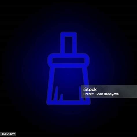 술 네온 스타일의 명확한 아이콘입니다 웹에 사용할 수 있습니다 로고 모바일 앱 Ui Ux 0명에 대한 스톡 벡터 아트 및 기타 이미지 Istock