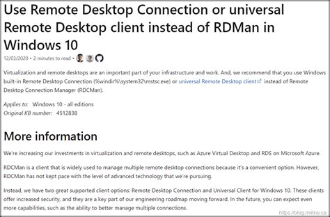 Remote Desktop Connection Manager Download Rdcman 281 250 Hello