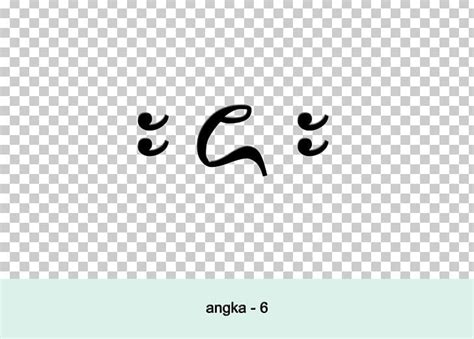 Number Numerical Digit Javanese Numerals Javanese Script PNG Clipart Art Black Black And