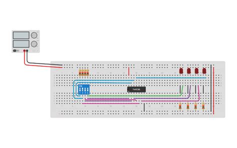 circuit design binary to gray code converter tinkercad