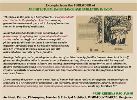 book architectural inheritance and evolution in india apurva bose dutta