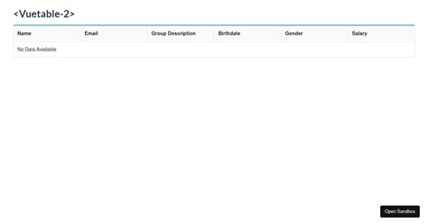vuetable 2 displaying more fields codesandbox