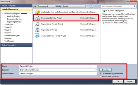 MSBI 6 SSIS 2 Get Familiar With BIDSSSIS SQL Server Integration Services B