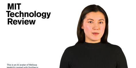 My Deepfake Shows How Valuable Our Data Is In The Age Of Ai Mit