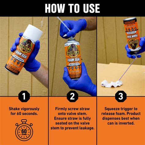 Gorilla Foam Seal Insulating Foam Sealant Gorilla Glue
