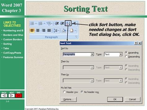 Word Chapter 3 Formatting Paragraphs Ppt Desktop Publishing Computer Software And