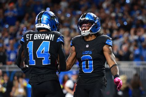 Amon Ra St Brown Called For Jahmyr Gibbs Game Winner Vs Giants