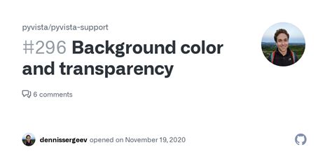 background color and transparency · issue 296 · pyvista pyvista
