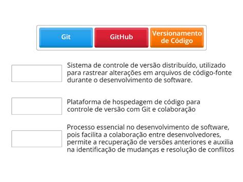 Questionário Aula 1 Git E Github Match Up