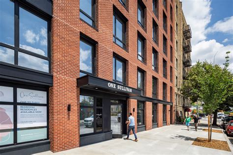 Rktb Cantilevers Brooklyn Housing Block Over Neighbouring Building