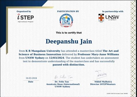 Deepanshu Jain On Linkedin Innovationminds Masterclasslearnings