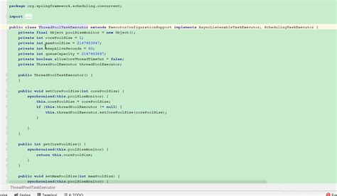 线程池：第四章：threadpooltaskexecutor和threadpoolexecutor有何区别threadpooltaskexecutor 和