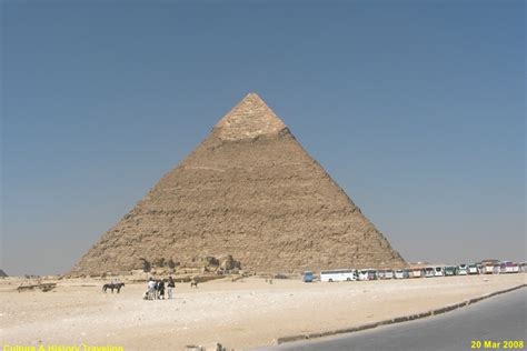 이집트 기자giza 카프레의 피라미드pyramid Of Khafre Culture And History Traveling