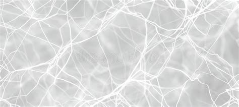 Minimalistic Network Design With Glowing White Lines For Modern