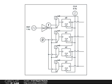4 Bit Ripple Module Circuitlab