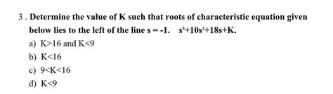 Answered 3 Determine The Value Of K Such That… Bartleby