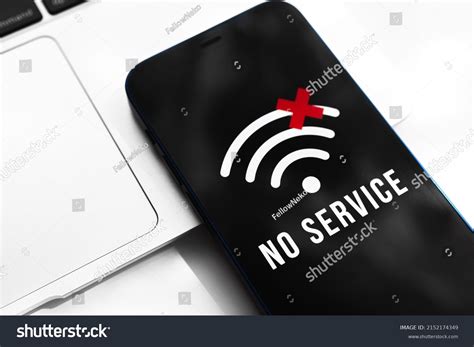 Smartphone No Signal Screen Communication Cellular Stock Photo 2152174349 Shutterstock
