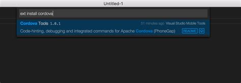 Apache Cordova Development Lands On Visual Studio Code Visual Studio Blog