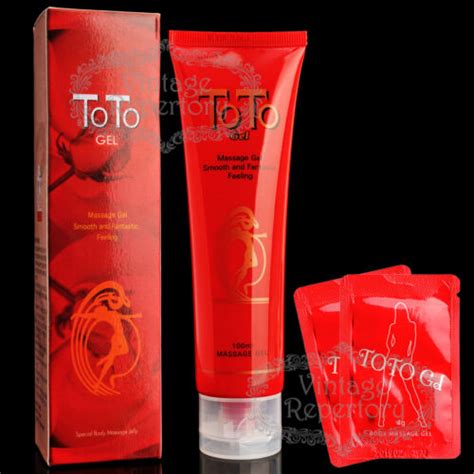 Toto Gel Water Based Personal Lubricant Lube Sex Glide Body Massage Gel
