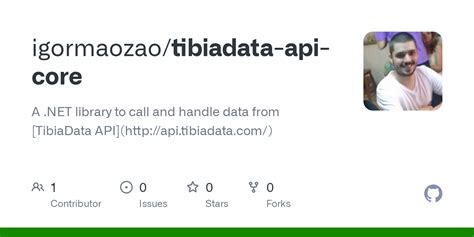 github igormaozao tibiadata api core a library to call and