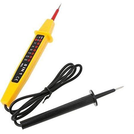 Universal 6v 380v 8 In 1 Tester Spannungsprüfer Durchgangsprüfer Lichttester Auto Elektrischer