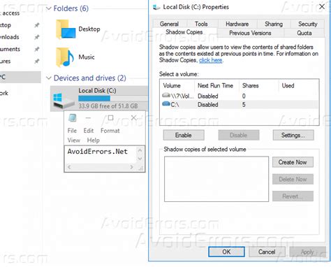 Configure Shadow Copy Of Shared Folder Windows Server