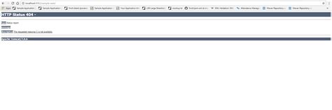 tomcat7 tomcat server is running but application is not running