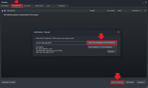 how to join an ark server via ip steam scalacube