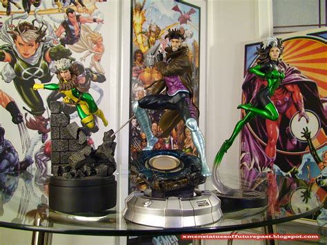 X Men Statues Of Future Past Statue Showdown 90s Rogue Vs Classic