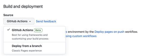 automatically deploy hugo site to github pages with actions