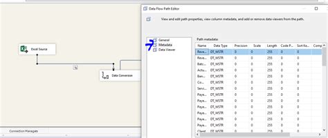 Ssis Data Flow Path Editor Microsoft Qanda