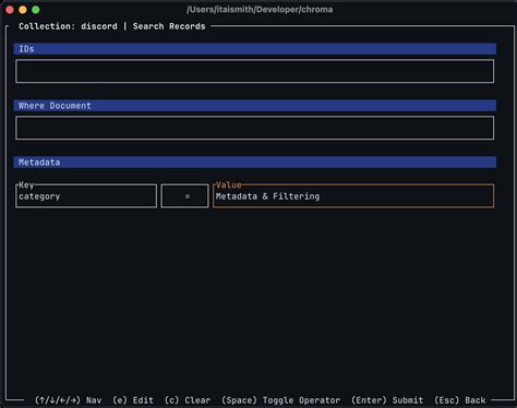 Browse Collections Chroma Docs