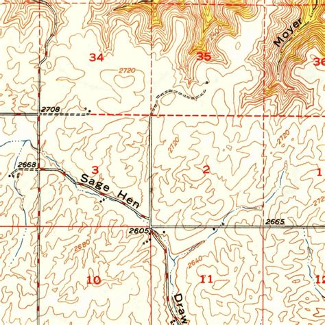 Wilbur Wa 1950 62500 Scale Map By United States Geological Survey