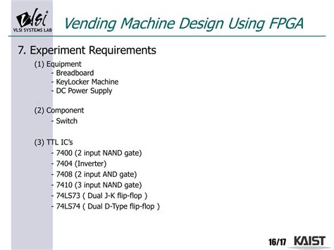 ppt lecture 6 coffee vending machine using fpga powerpoint