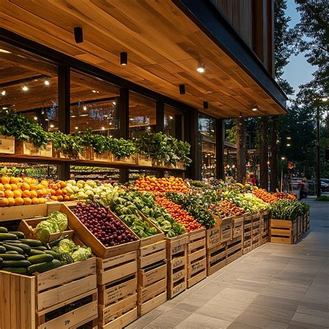Free Fresh Produce Display Image Produce Vegetables Fruits