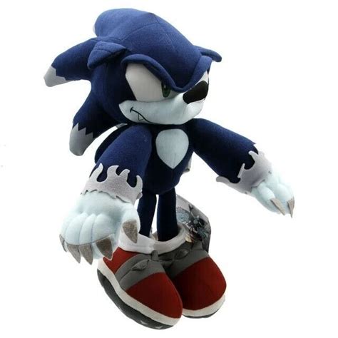 Sonic The Hedgehog Werehog Plush 13 Inch Authentic Sega Anime Great