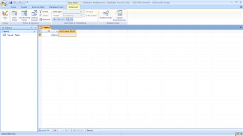 Contoh Database Perpustakaan Dengan Microsoft Access 2007 Bdabid