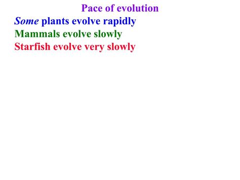 Ppt Evidence For Macroevolution Strongest Fossil Record Order Of Fossils In Sediments