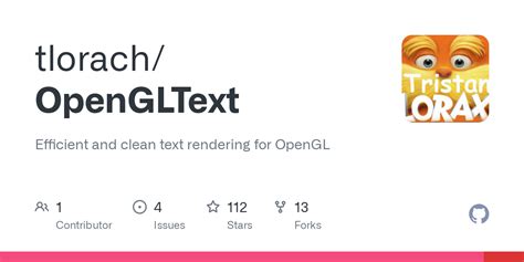 GitHub Tlorach OpenGLText Efficient And Clean Text Rendering For OpenGL