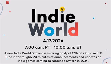 Indie World Showcase é Anunciada Para Essa Semana Project N