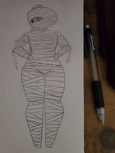 Mummy Girl Sketch By Gelibeli2021 On Deviantart