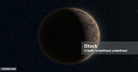 별의 배경에 대해 우주에서 돌 구호 표면이 있는 추상적인 현실적인 공간 행성 둥근 구 0명에 대한 스톡 사진 및 기타 이미지 0명 3차원 형태 검은색 Istock
