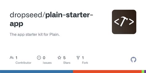 GitHub Dropseed Plain Starter App