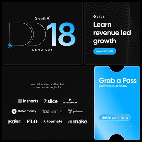 The Mecca Of Growth Is Here Dd18 10th March 1 Pm Live Whats In Store Learn How To Design