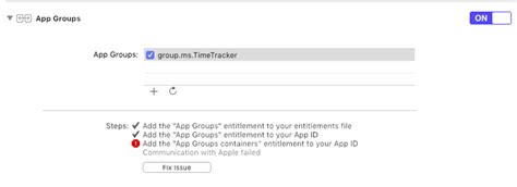 Xcode Ios App Groups No Longer Working Stack Overflow