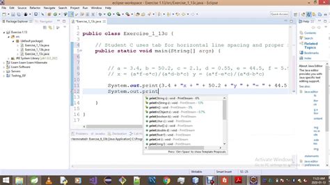 Introduction To Java Programming Exercise 1 13c Youtube