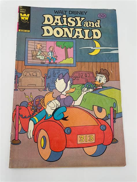Whitman Comic Daisy And Donald 52 1973 102200 Bird N Squirrel